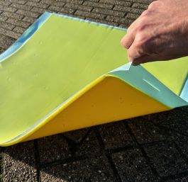 Rioolmat uit hoogwaardig 8mm polyurethaan - 100x100cm